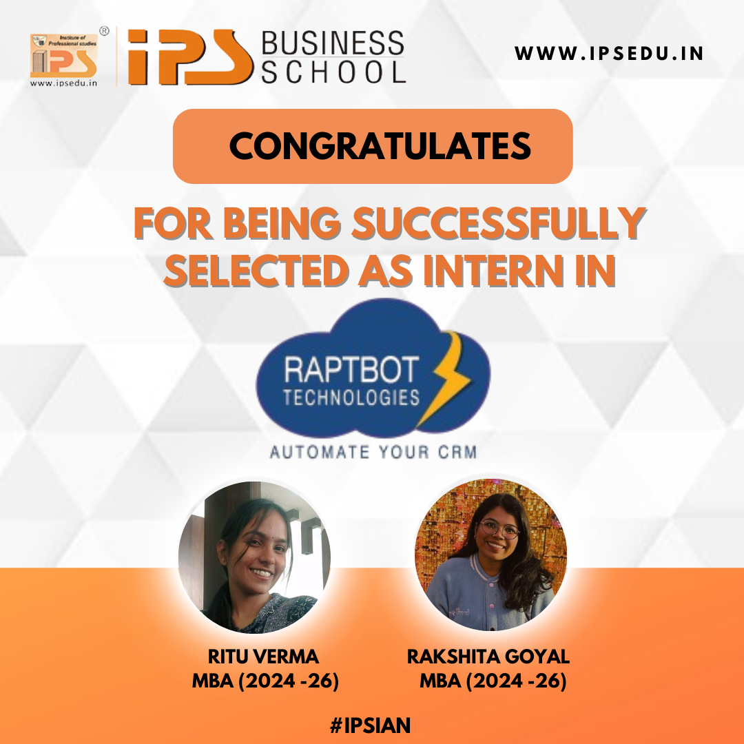 Ritu Verma & Rakshita Goyal Step Into Success with Internships at Raptbot Technologies!” 🌟💻 ...